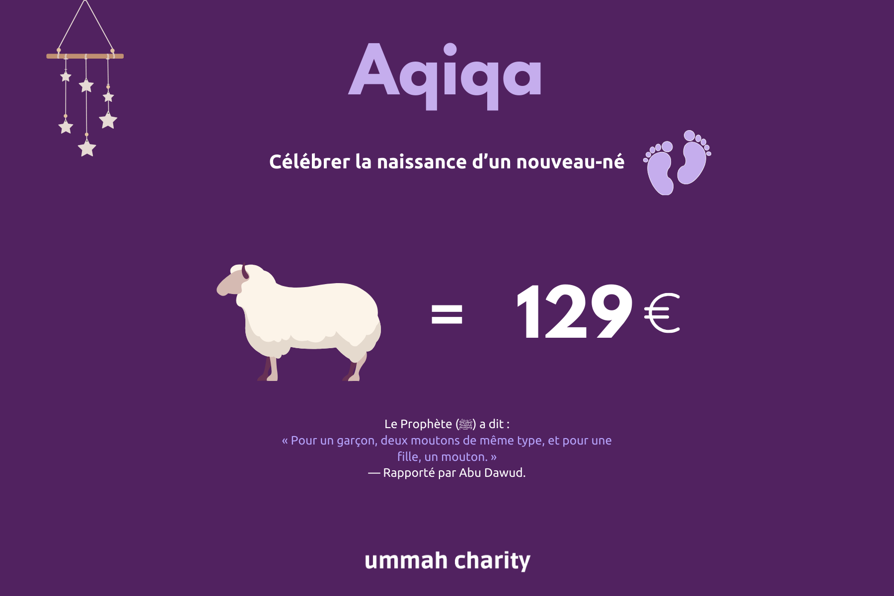 Aqiqa : Comment célébrer une naissance ? – Ummah Charity